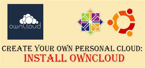 create your own personal cloud install owncloud