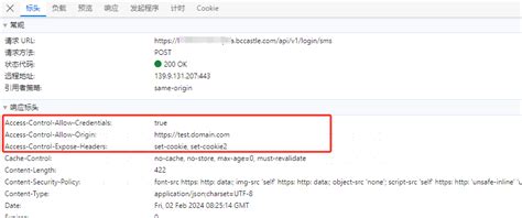 跨域配置 竹云IDaaS开放平台