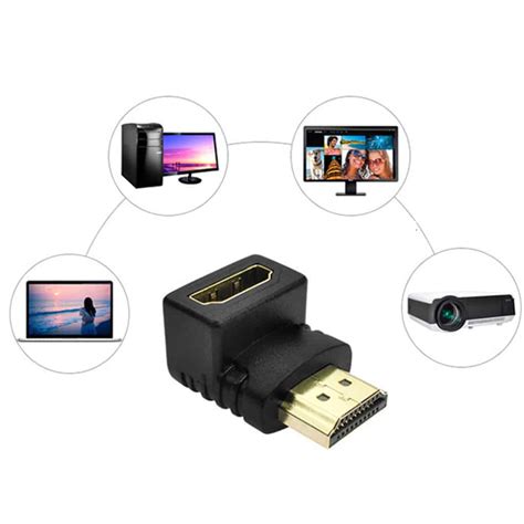 USB HDMI Male To Female L Shape Gender GBK