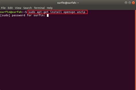 How To Set Up Manual Openvpn Connection Using Linux Terminal Surfshark Customer Support