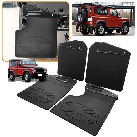 Guardabarros Protectores Contra Salpicaduras Traseros Para Land Rover