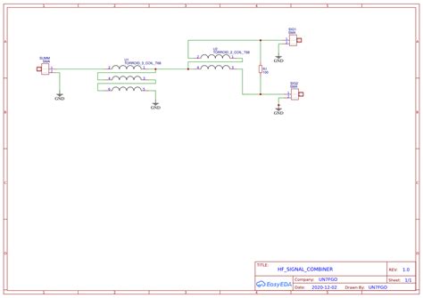 Hf Signal Combiner Oshwlab