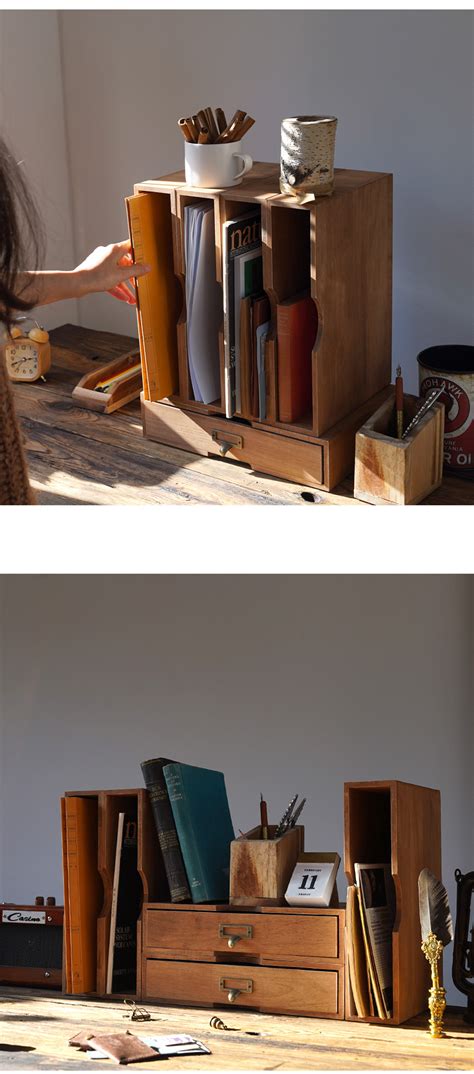 데스크수납·정리 해리 원목 책상 정리함 데스크테리어 수납함 미니 서랍 1단 오늘의집 쇼핑
