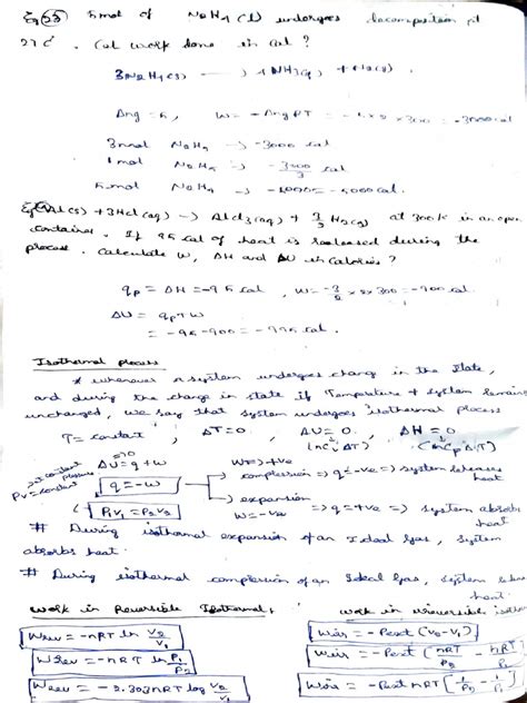 Thermodynamics Notes Part 3 Pdf