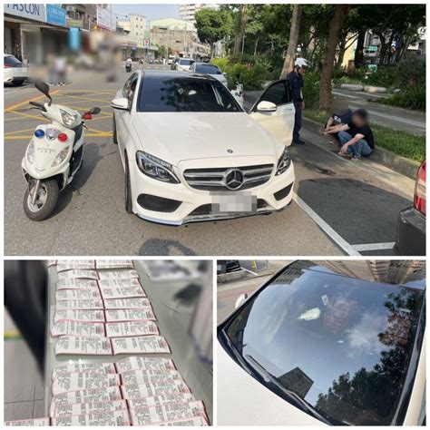 通緝犯車上吸食k菸 巧遇警盤檢下場慘