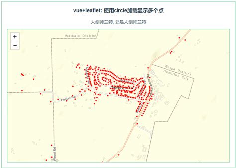 vue leaflet 使用circle加载显示多个点 － 小专栏