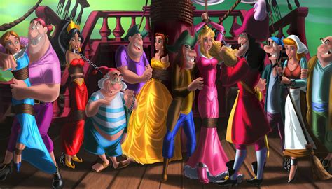 Lost Princesseson A Boat By Erikson1 On Deviantart