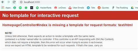 Ruby Rails Persistent No Template For Interactive Request Although