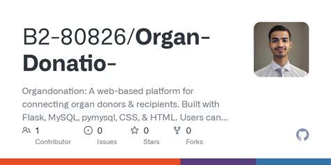 Github B2 80826organ Donatio Organdonation A Web Based Platform For Connecting Organ