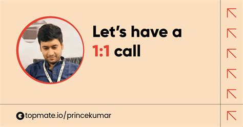 Prince Kumar Book A Call On Topmate