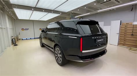 떳다 신형 랜드로버 레인지로버 P530 Lwb 오토바이오그래피 썬팅 시공 글라스틴트 슈어x 틴팅으로 완성 Youtube