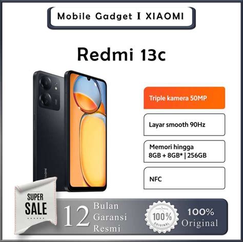 Promo Redmi C Gb Gb I Gb Garansi Resmi Xiaomi Indonesia Rp Midnight