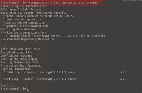 Cpanel Ile Lets Encrypt Kullanmaya Başlamak Makdos Blog