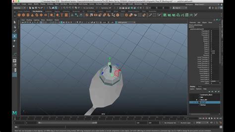 3d Basics In Maya Object Blocking Timelapse Youtube