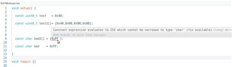 Uint8t Type Unknown Ide 2x Arduino Forum