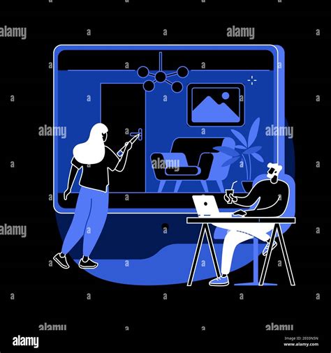 Interior Design Abstract Concept Vector Illustration Stock Vector Image And Art Alamy