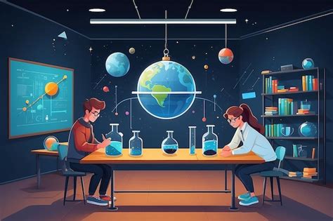 Premium Photo Gravitational Forces Physics Lab Experimentation Vector
