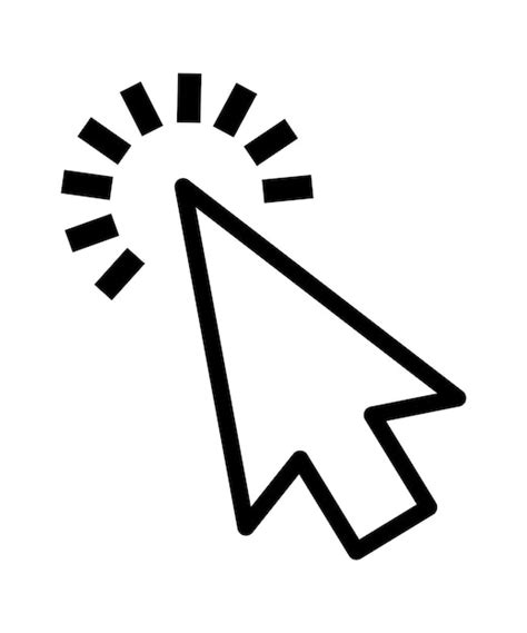 Premium Vector Click Cursor Set Computer Pointer Hand And Arrow Icon
