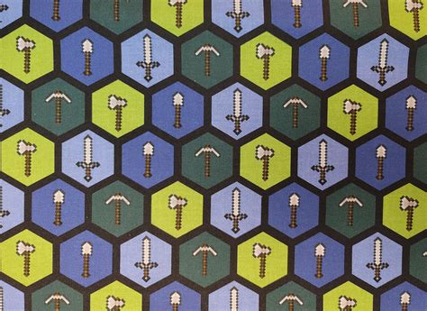 Life Size Minecraft Sword Template