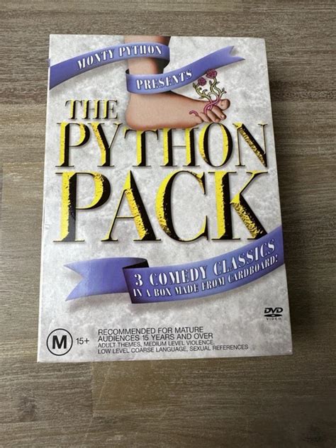 Monty Python The Python Pack Dvd Box Set Region 4 3 Movies 4