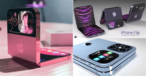 Ngắm nhìn concept iPhone 15 Flip màn hình gập đốn tim iFans với màu ...