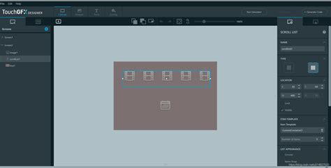 Stm32基于touchgfx的gui开发（六）：scroll List滚动列表的使用touchgfx Scrolllist Csdn博客