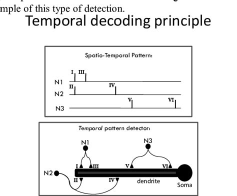 A Temporal Neuron Like In C Can Detect Specific Spatio Temporal Spike