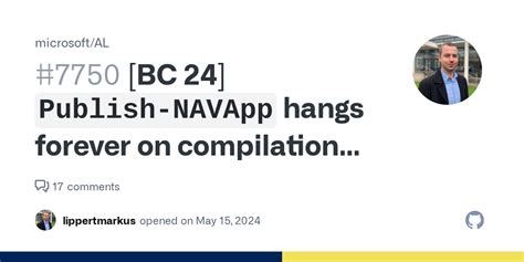 Bc 24 `publish Navapp` Hangs Forever On Compilation Errors · Issue 7750 · Microsoftal · Github