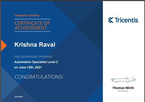 Krishna R On Linkedin Automation Tosca Tricentis