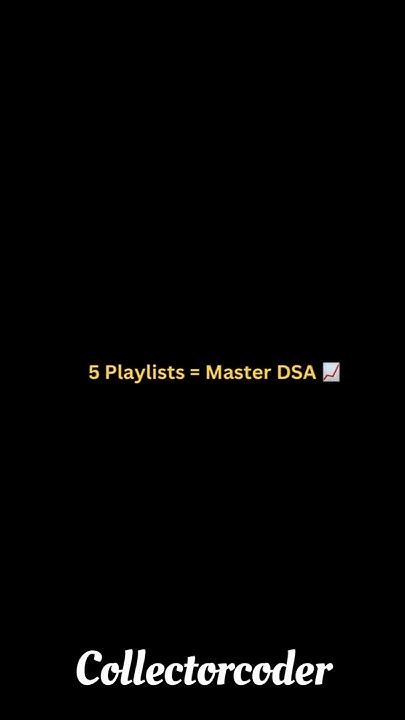 Dsa Mastery In Record Time 🚀crack Any Dsa Problem Dsa Programming Datastructures Shorts