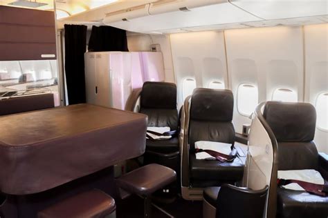 Qantas 747 First Class