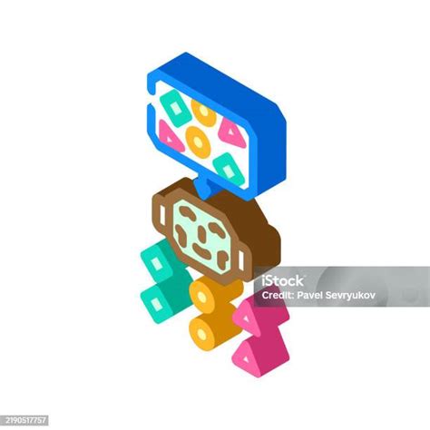 분류 기계 학습 아이소 메트릭 아이콘 벡터 일러스트 레이 션 3차원 형태에 대한 스톡 벡터 아트 및 기타 이미지 3차원 형태 가능성 개선 Istock