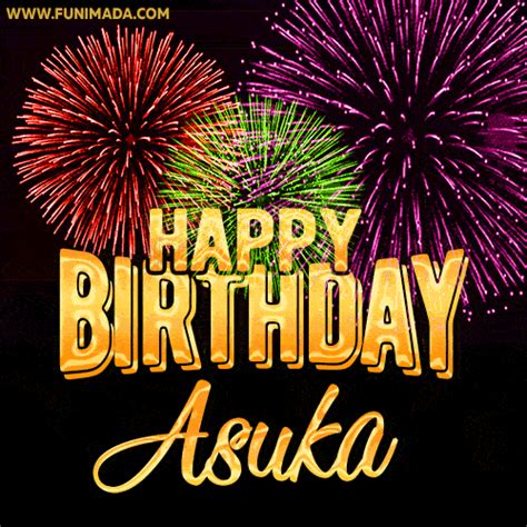 Happy Birthday Asuka Gifs For Her Download On Funimada Com