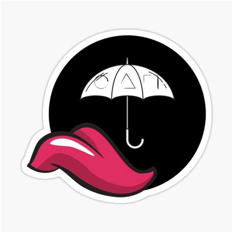 Squid Game Umbrella Sticker For Sale By Goldenrixdesign Redbubble