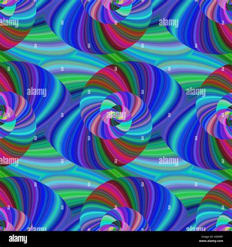 Abstract Seamless Fractal Swirl Pattern Stock Vector Image And Art Alamy