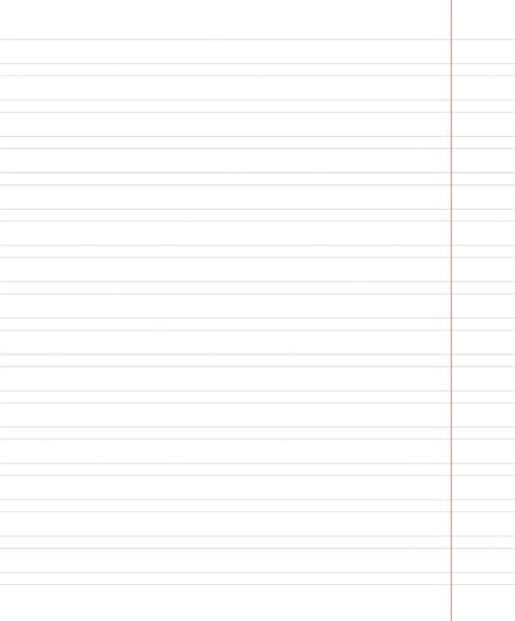 Notebook Paper Background For Word