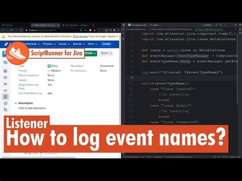 Scriptrunner For Jira Listener How To Log Event Names Ravi Sagar