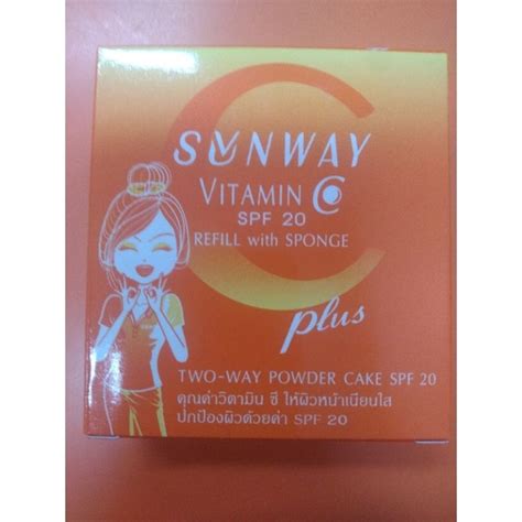 Sunway Vitamin C Spf 20 Refil Shopee Thailand