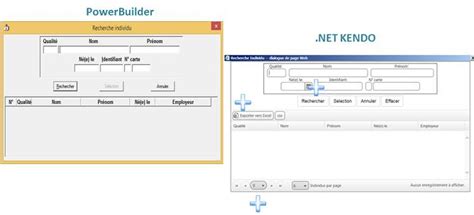 Exemple De Migration De Programmes POWERBUILDER Vers NET C KENDO MVC