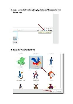 Scratch Tutorial First Project Motion Animation And Sound TpT