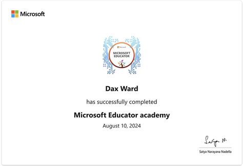 Today I Earned My Microsoft Educator Academy Trophy Im So Proud To