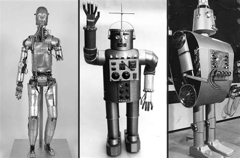 Vintage Robots Revisiting The Early Robots Of The 20th Century Via Old Photos Rare Historical