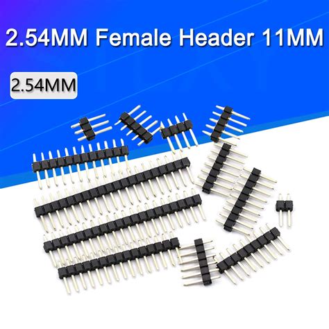 pcb 1 2x40p 2 54mm 50 20 10 2