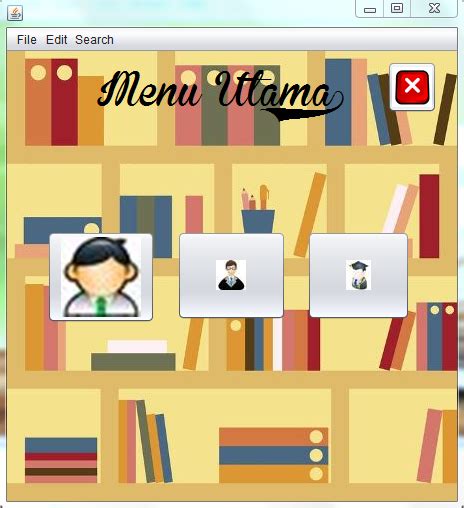 Program Aplikasi Perpustakaan Menggunakan Java Netbeans Terhubung Database Mysql