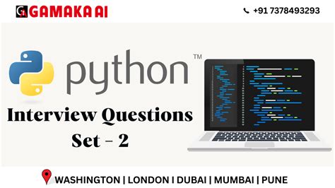 Python Interview Questions Set 2