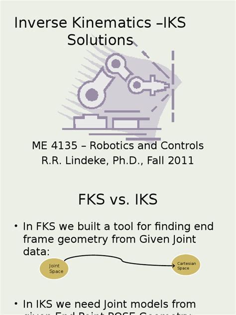 Inverse Kinematics Solutions Lec 5 Pdf Equations Mathematical