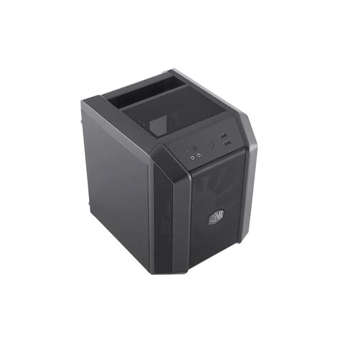 Cooler Master H100 Mini Itx Black 200mm Rgb Fan Installed Built In