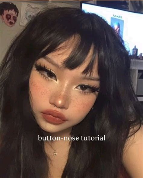 Cute Button Nose Tutorial Makeup Inspiration Makeup Looks Tutorial
