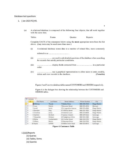 Database Test Questions Pdf Databases Data Management Software