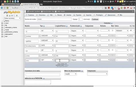 How To Create A Mysql Table In Phpmyadmin Tutorial Currentyear